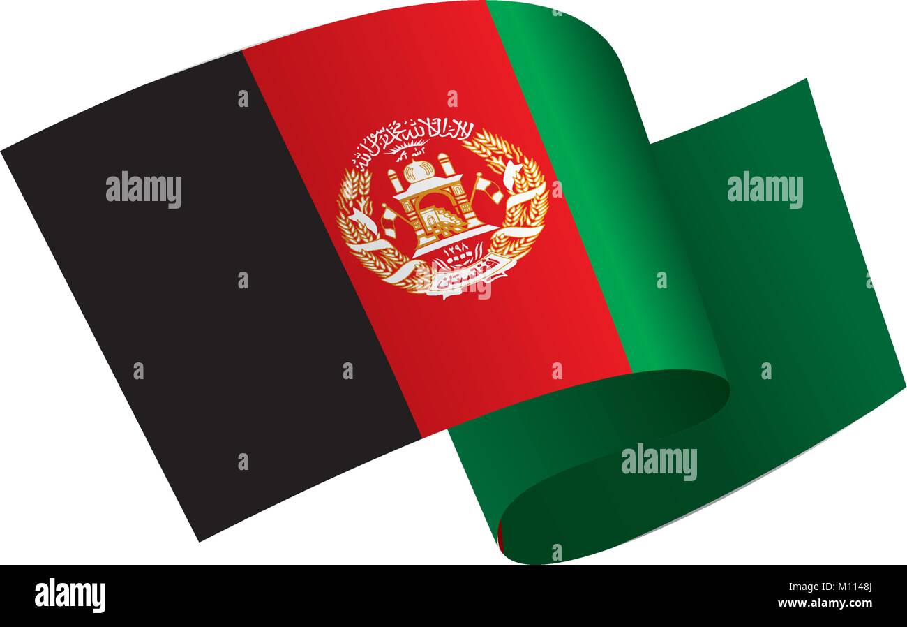 Afghanistan flag, vector illustration Stock Vector Image & Art - Alamy