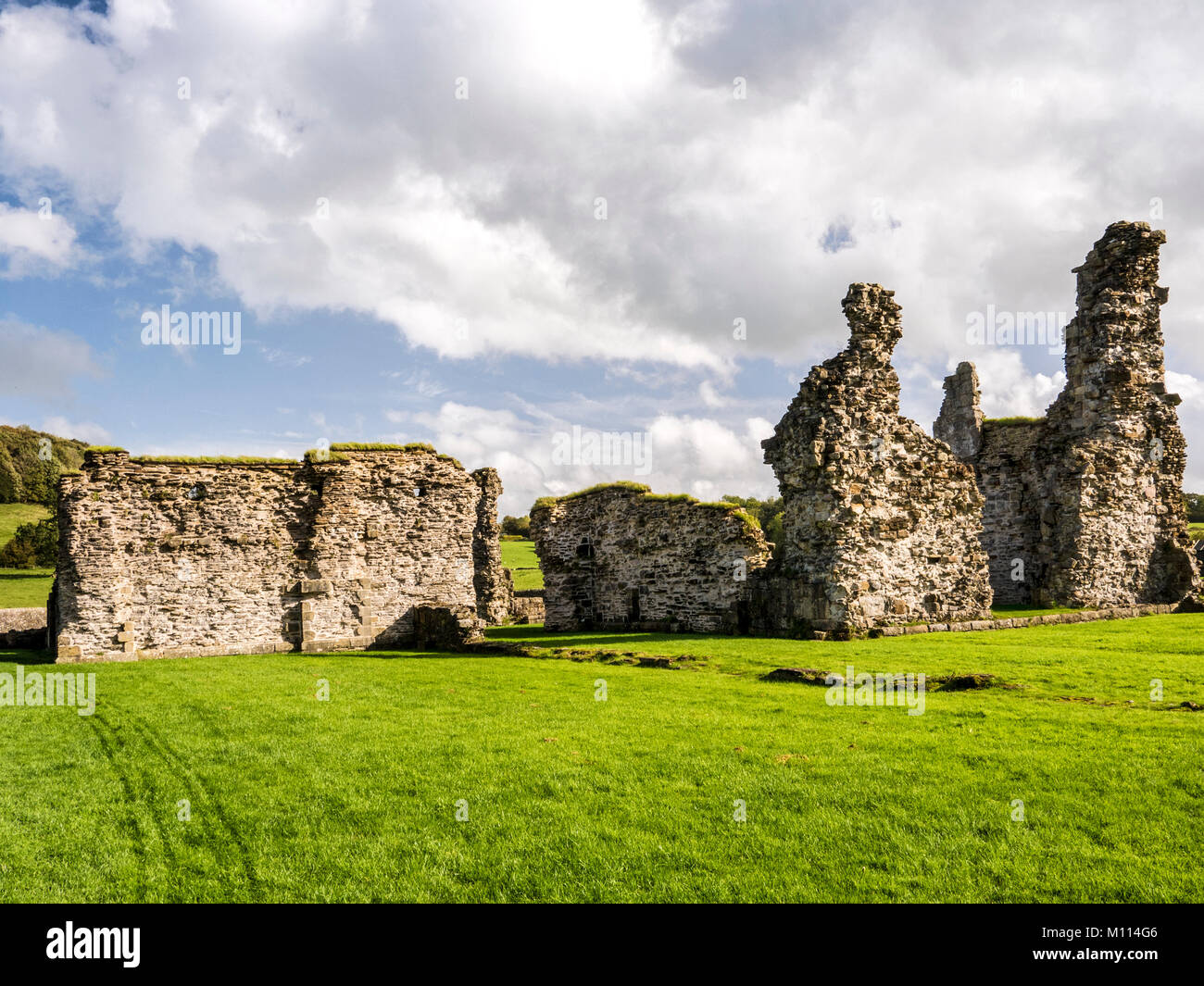 Cistercian Abbey Ruins, Sawley Abbey, Sawley, Clitheroe, Ribble Valley ...