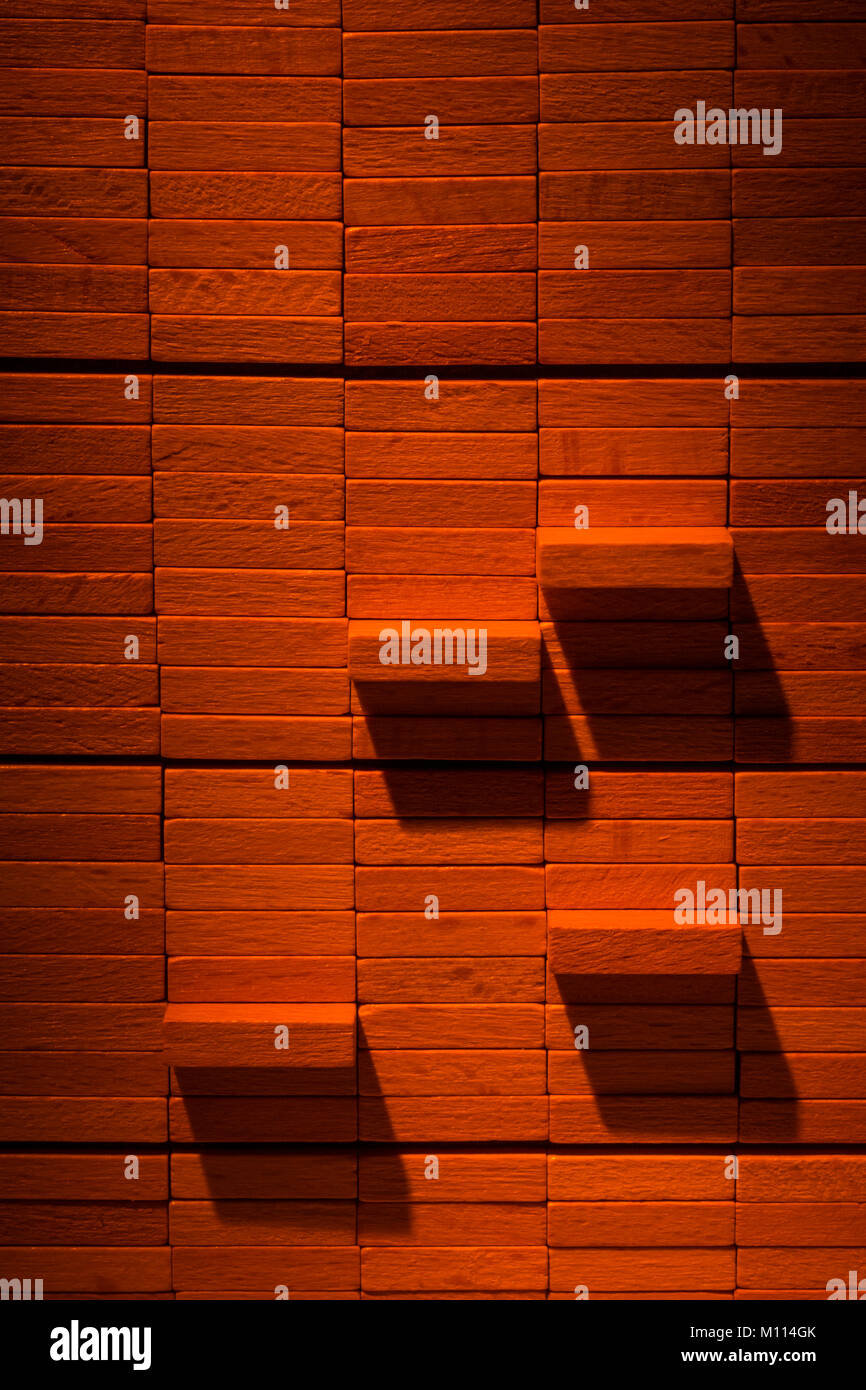 Stacked wooden tiles - metaphor for data storage, filing systems, data ...
