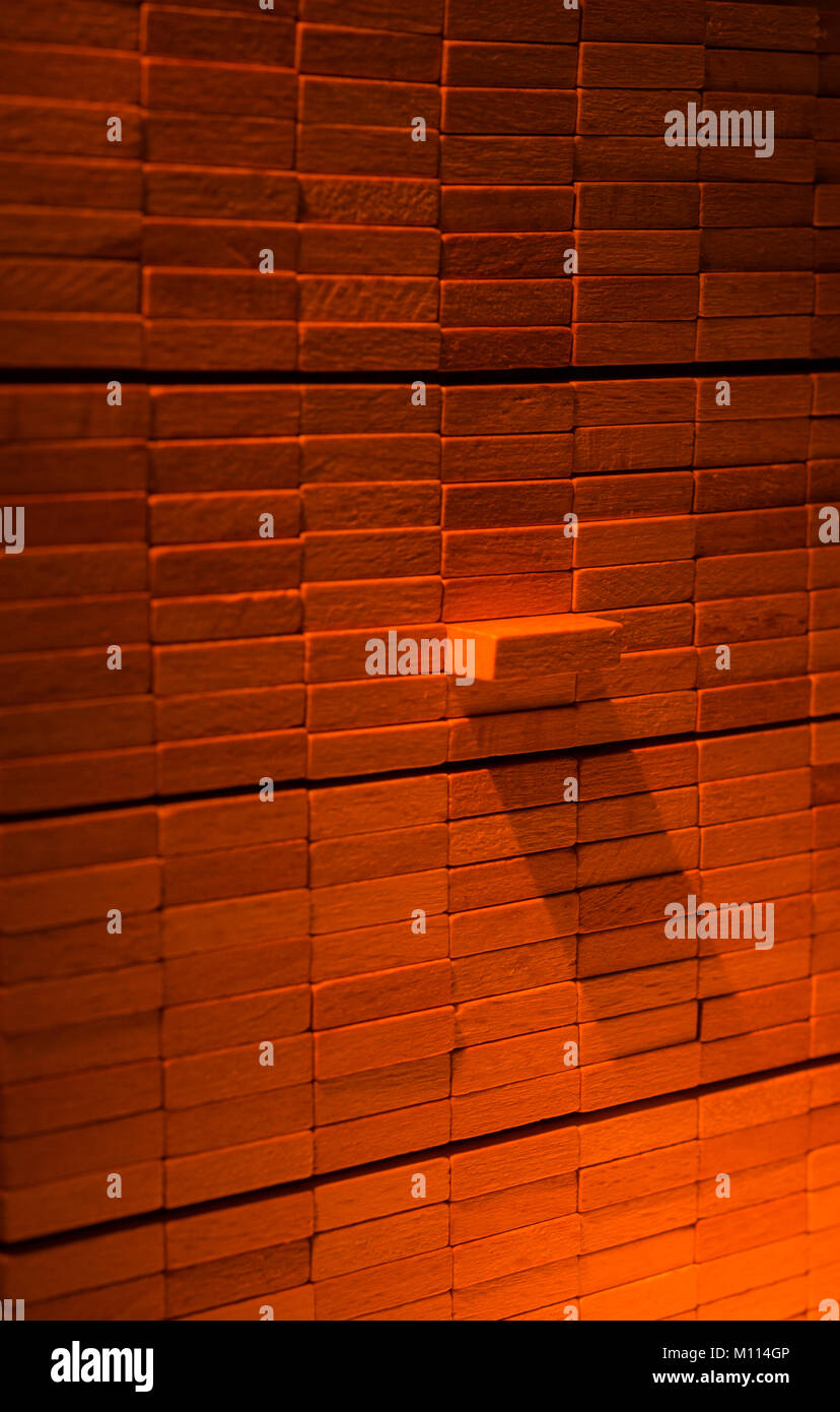 Stacked wooden tiles - metaphor for data storage, filing systems, data ...