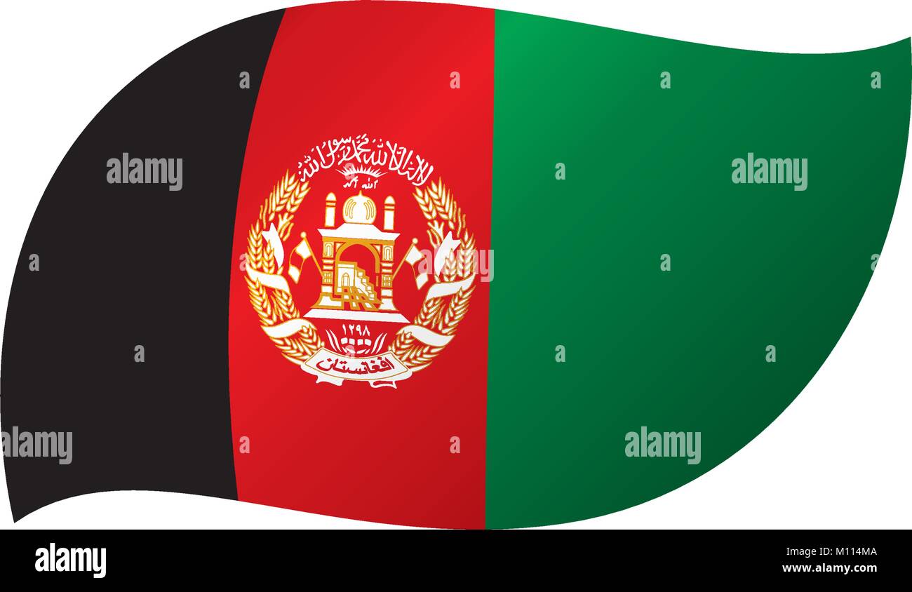 Afghanistan flag, vector illustration Stock Vector Image & Art - Alamy