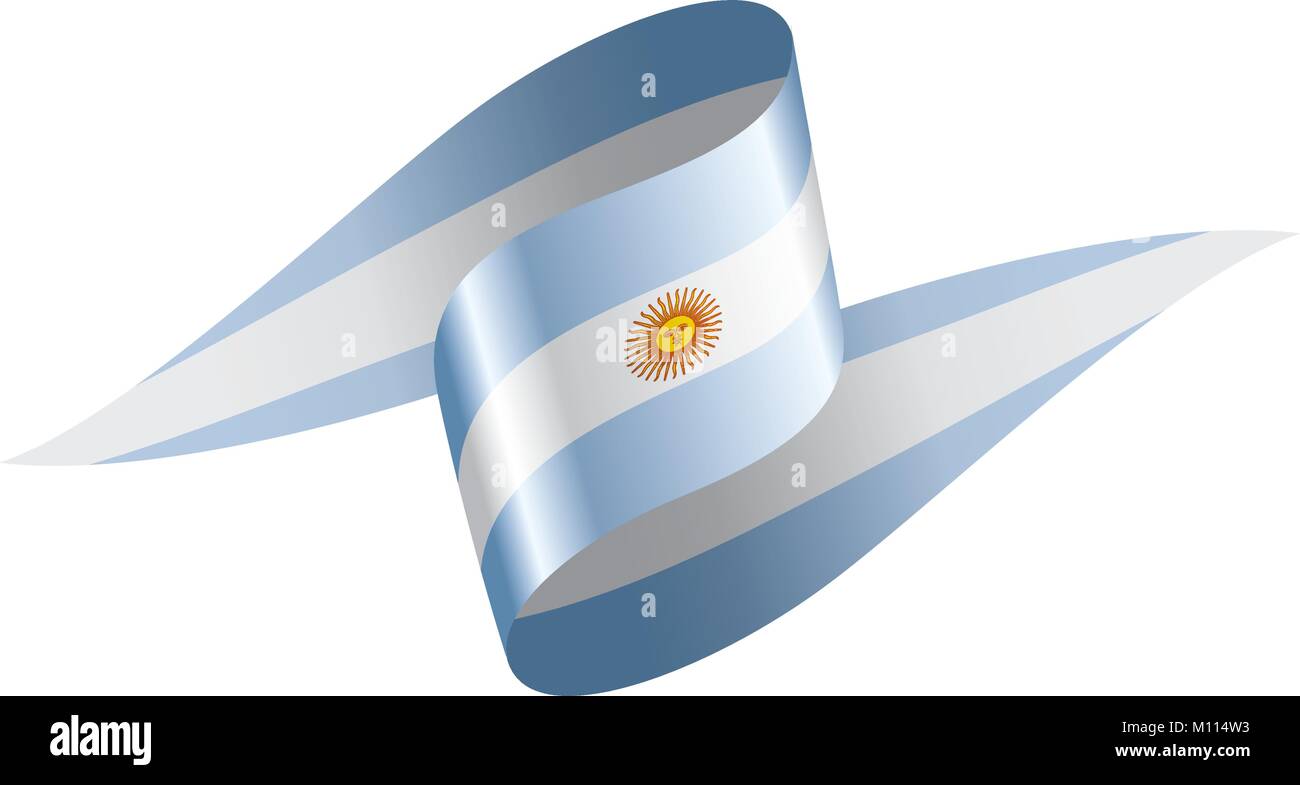 Argentina flag, vector illustration Stock Vector Image & Art - Alamy