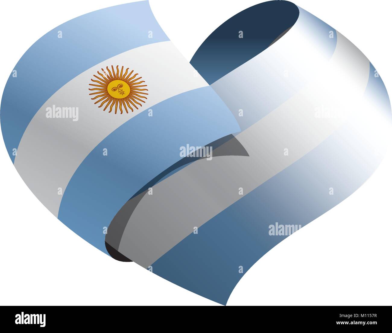 Argentina flag, vector illustration Stock Vector Image & Art - Alamy