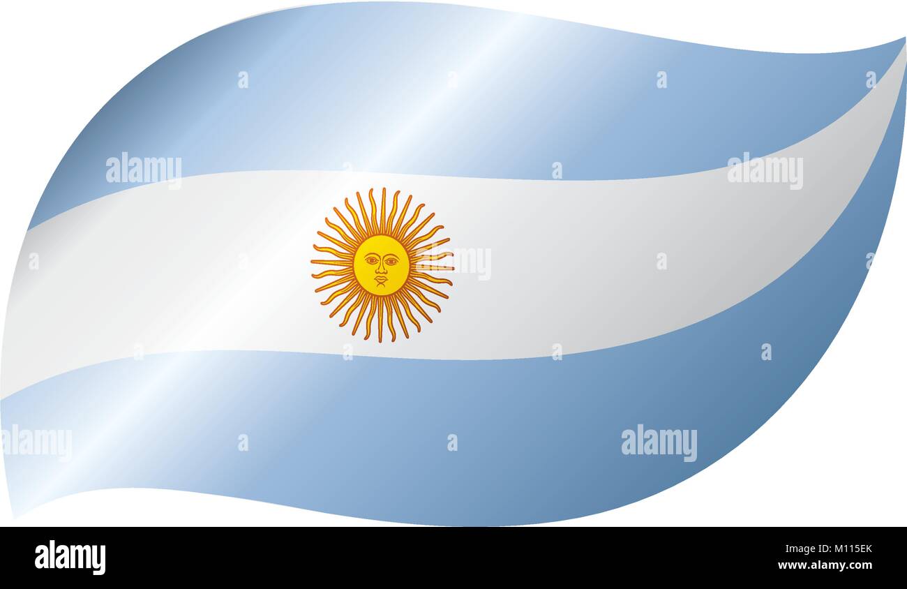 Argentina flag, vector illustration Stock Vector Image & Art - Alamy