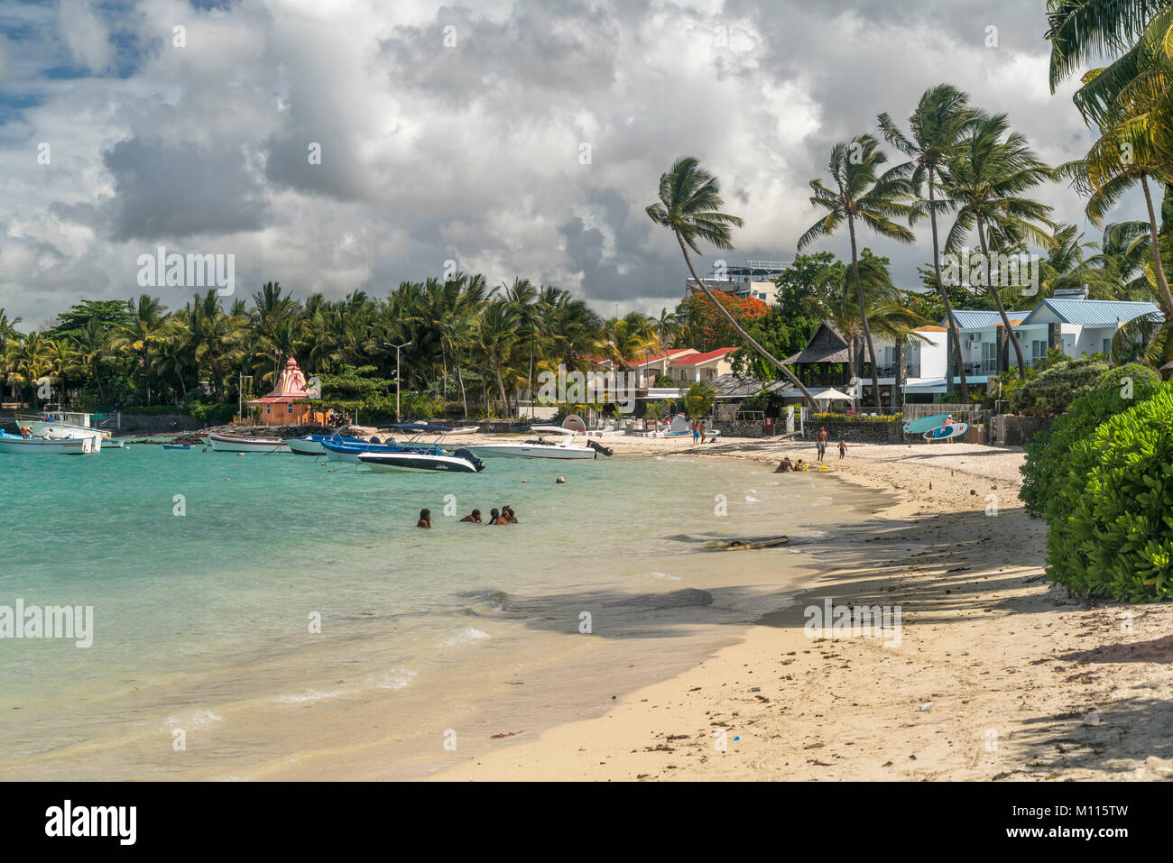 Grand Baie Beach Grand Baie Mauritius Afrika Grand Baie Beach Grand Baie Mauritius
