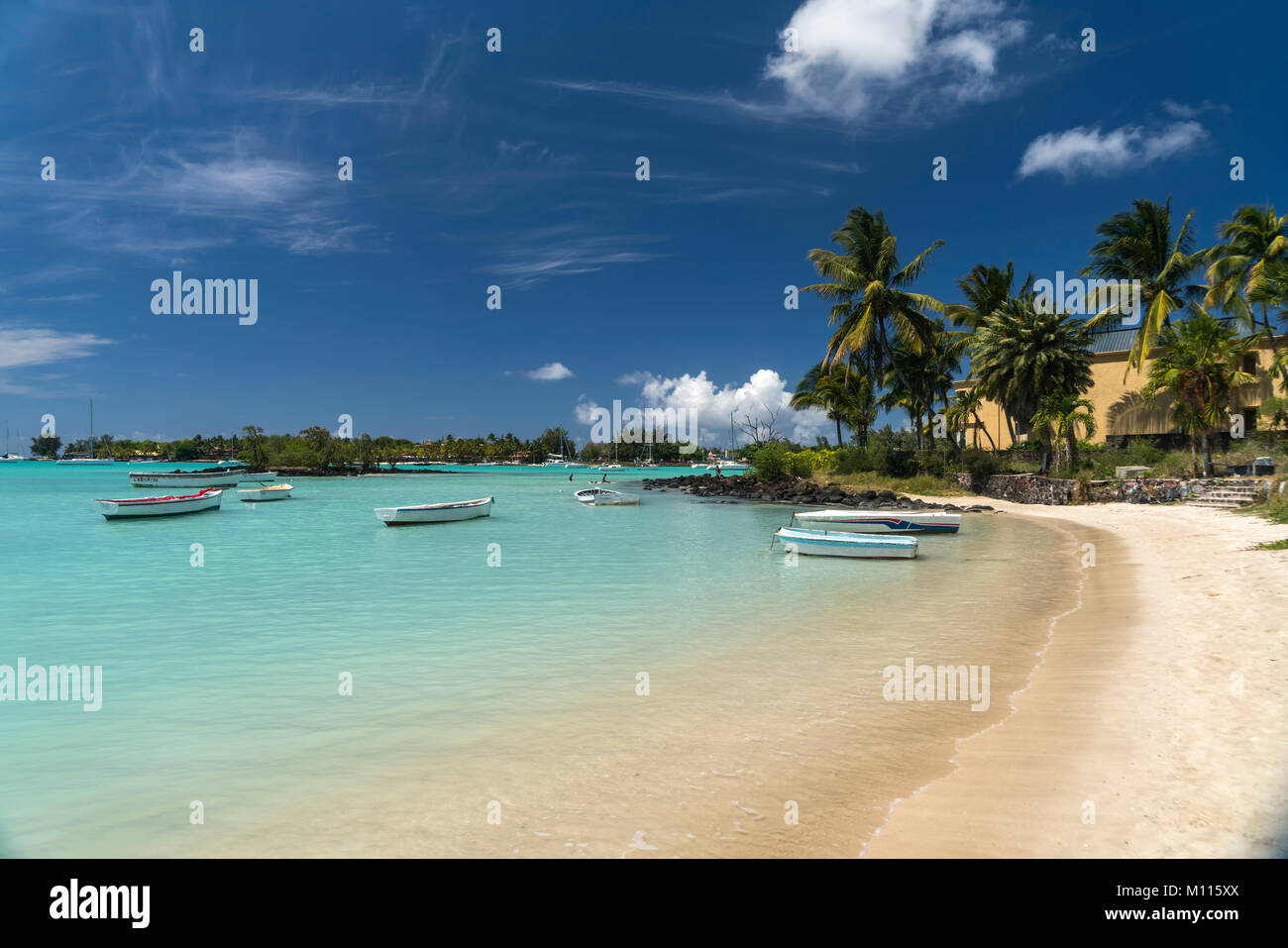 Grand Baie Beach Grand Baie Mauritius Afrika Grand Baie Beach Grand Baie Mauritius