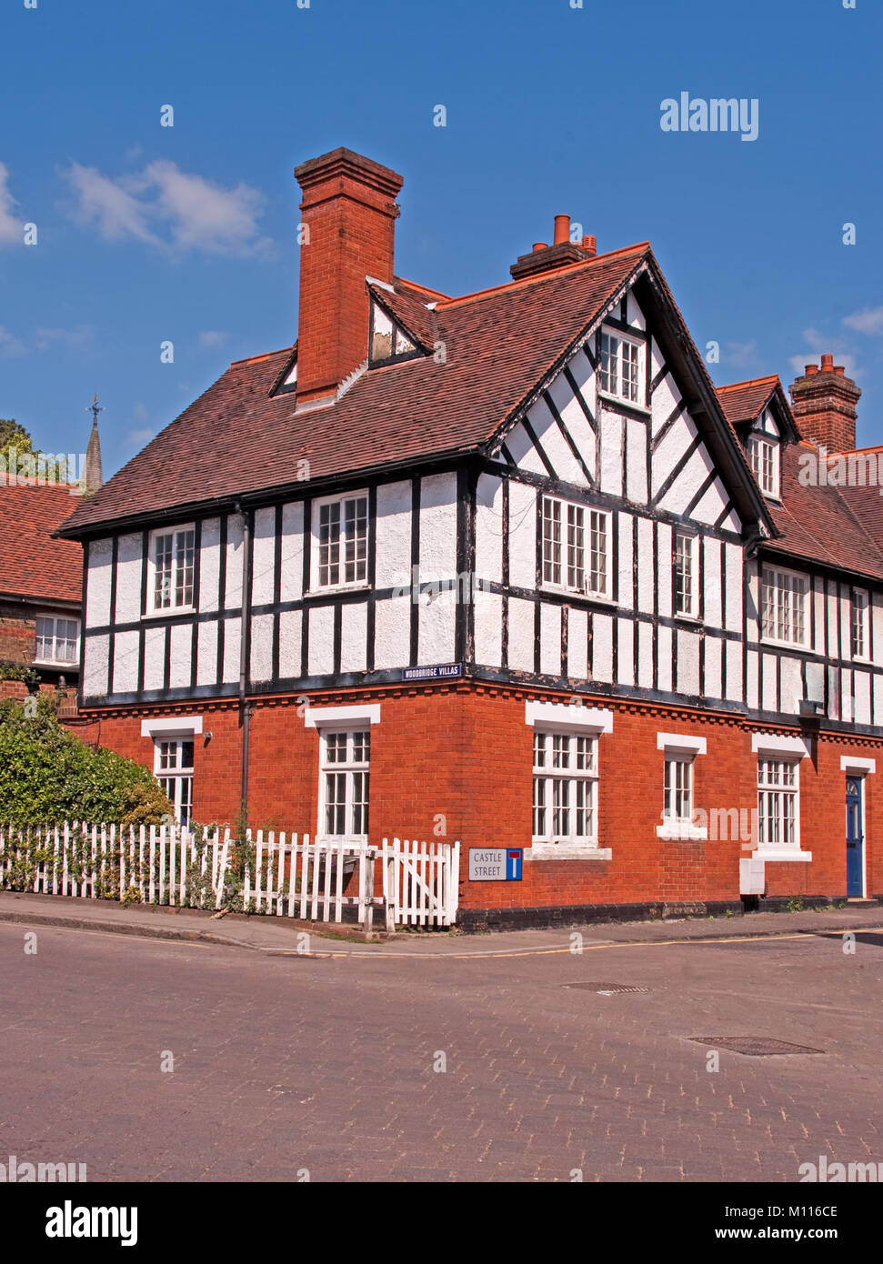 Chipping Ongar, Timber Framed House, Essex, England Stock Photo - Alamy