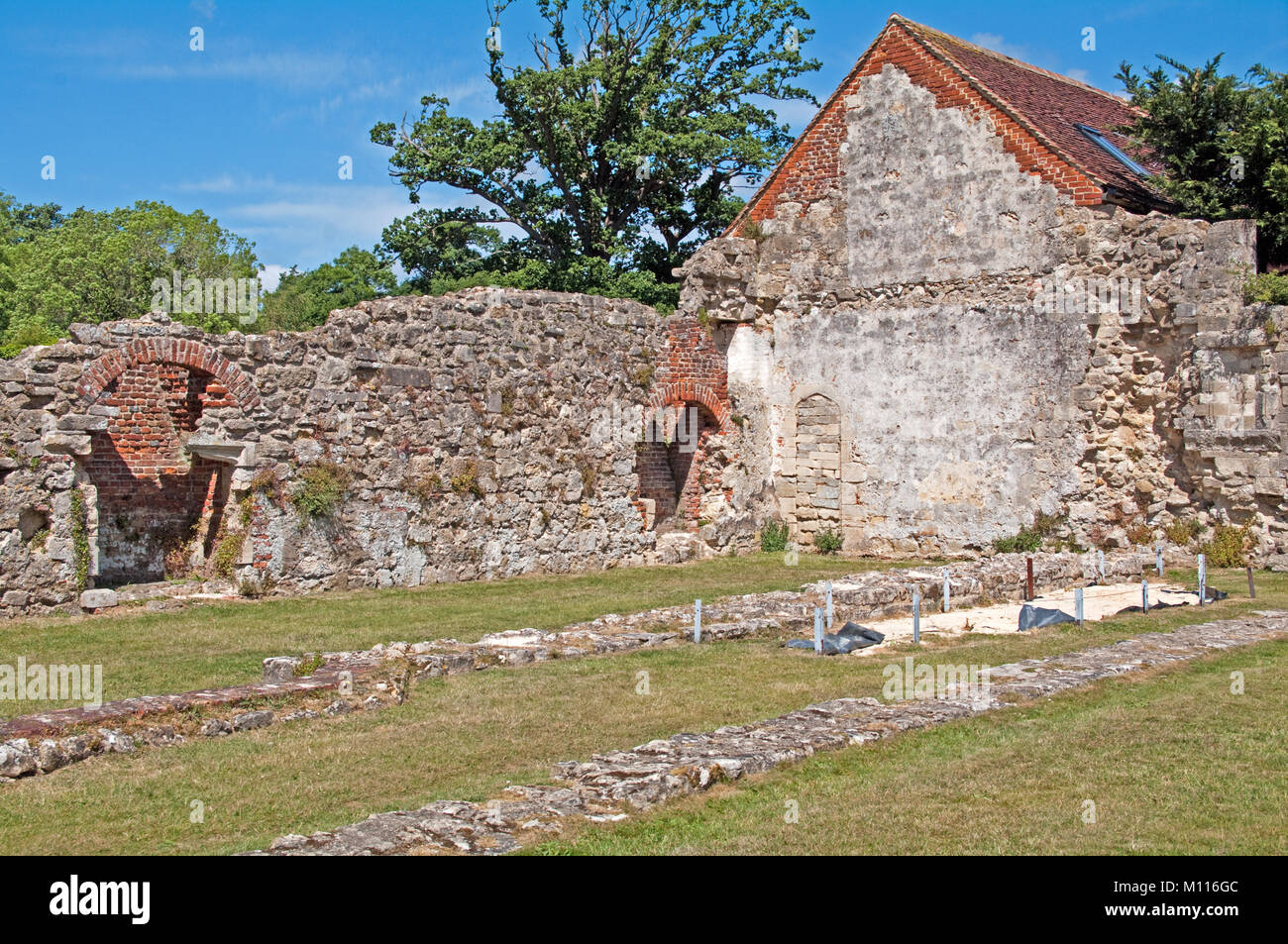 Titchfield Abbey, Hampshire, England Stock Photo - Alamy