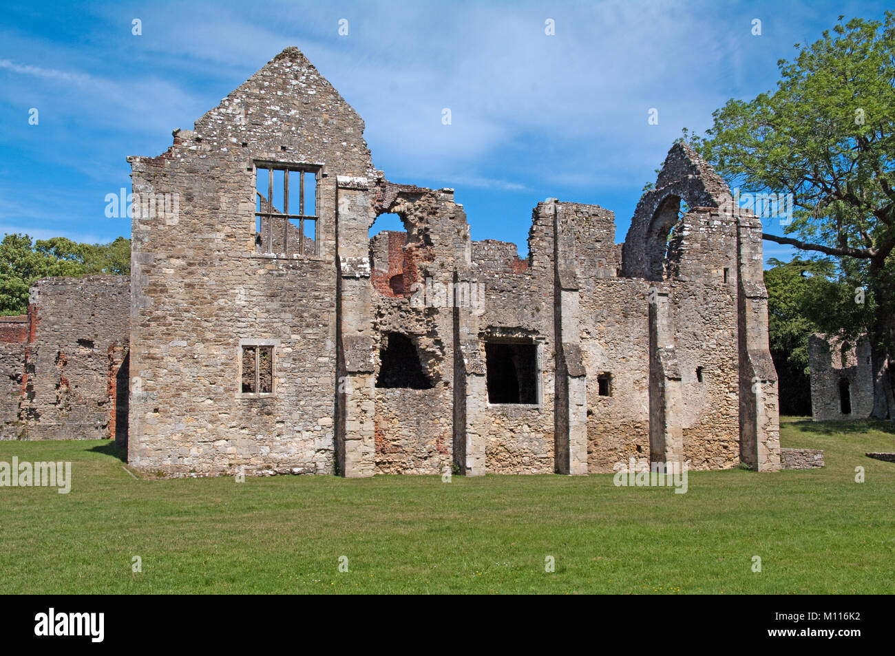 Netley Abbey, Hampshire, England Stock Photo - Alamy