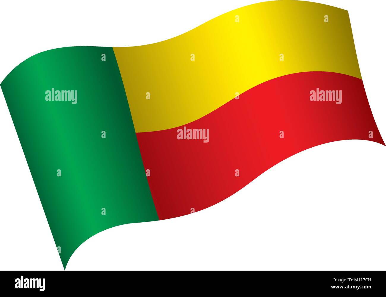 Benin flag, vector illustration Stock Vector Image & Art - Alamy