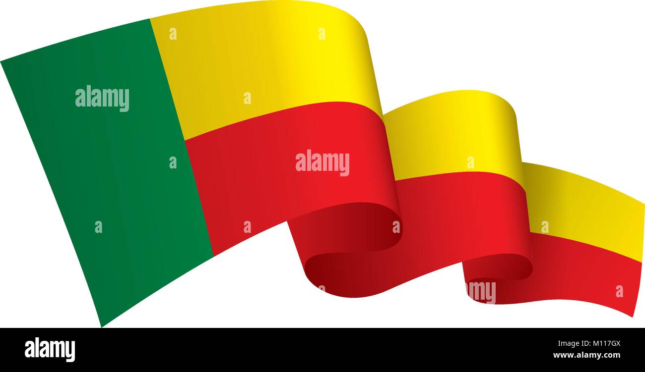 Benin flag, vector illustration Stock Vector Image & Art - Alamy
