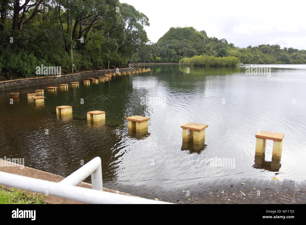 Grand Bassin in Mauritius Stock Photo - Alamy