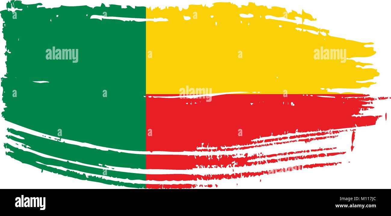Benin flag, vector illustration Stock Vector Image & Art - Alamy
