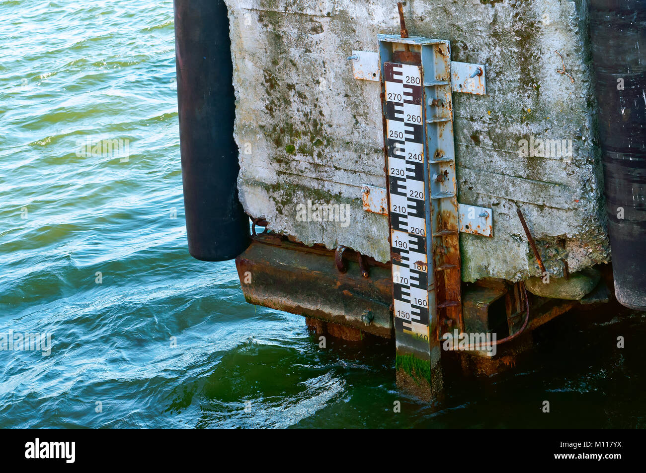 Lake water level gauge hi-res stock photography and images - Alamy