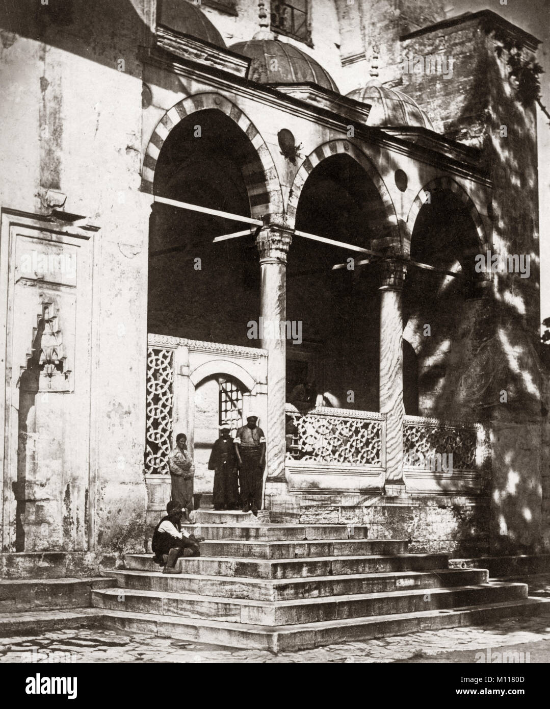 Street scene, Constantinople (Istanbul), Turkey, c.1880 Stock Photo - Alamy