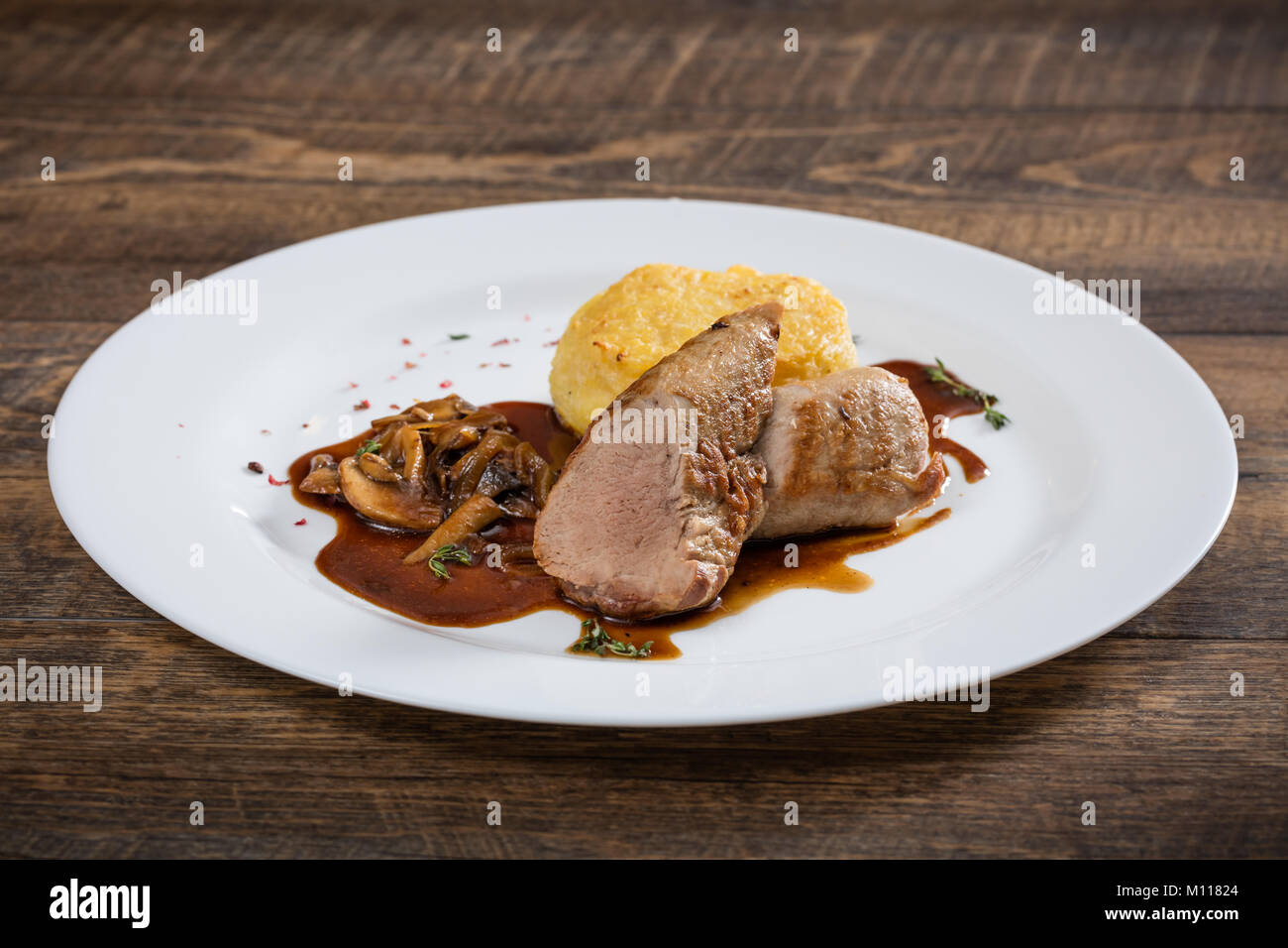hot meal menu Stock Photo - Alamy