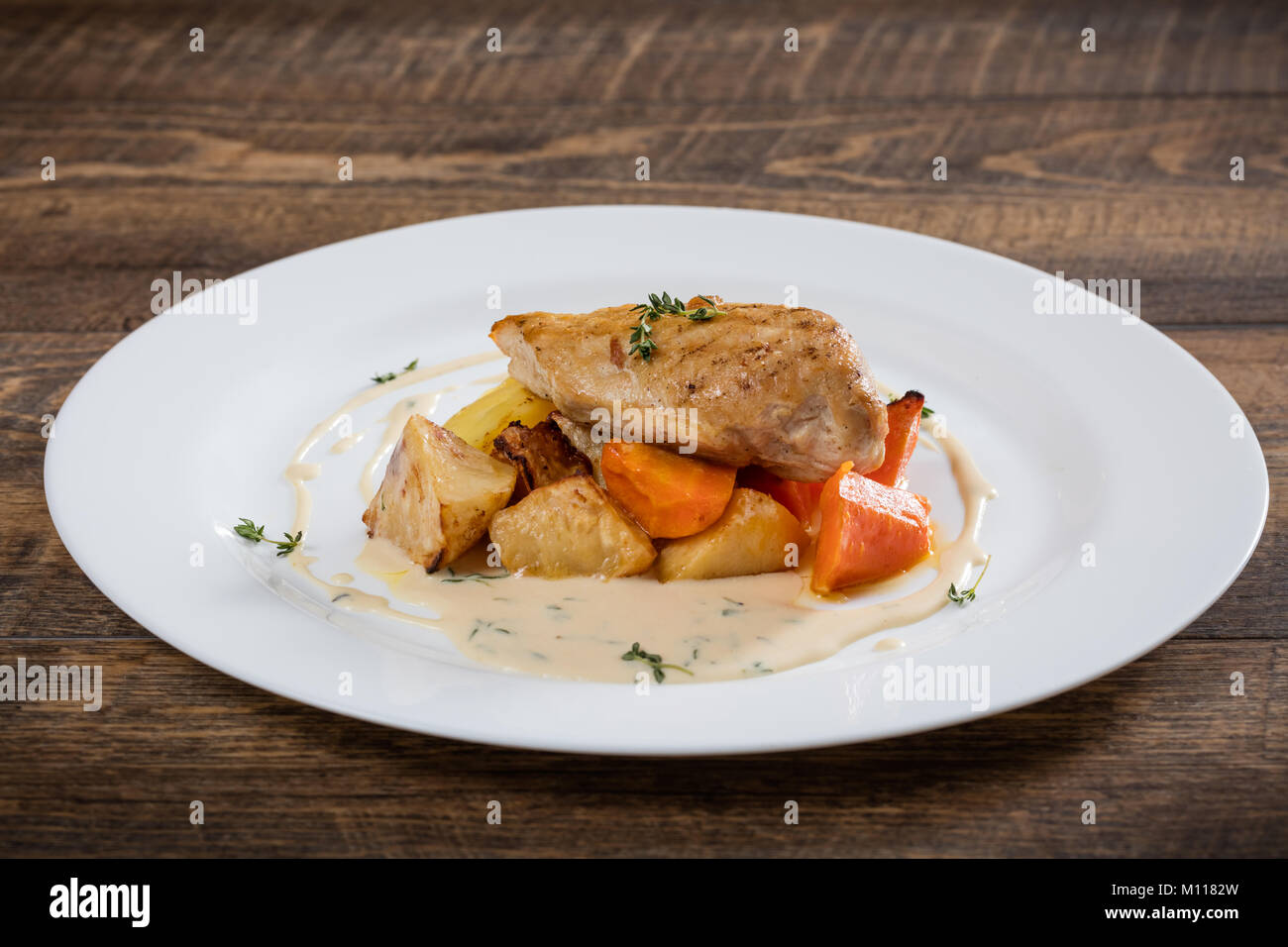 hot meal menu Stock Photo - Alamy