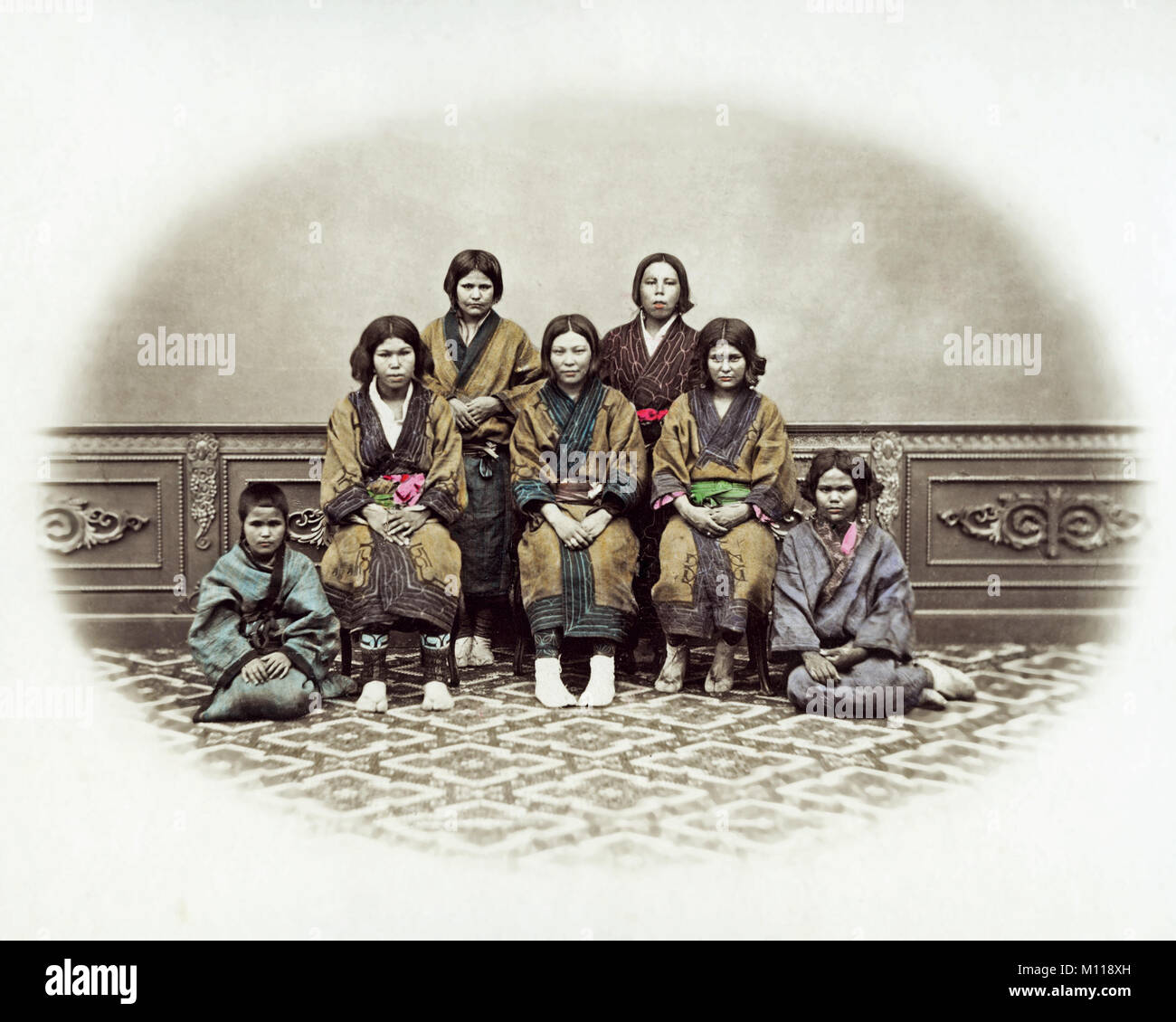 Ainu women Japan Stock Photo - Alamy