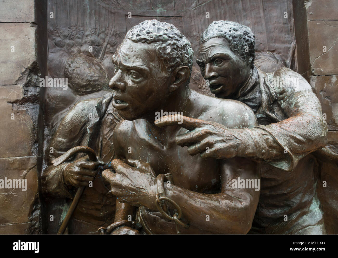 Jerry Rescue statue Syracuse New York Stock Photo - Alamy