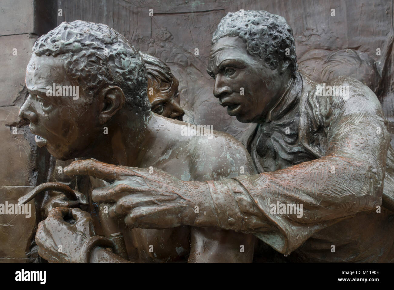 Jerry Rescue statue Syracuse New York Stock Photo - Alamy