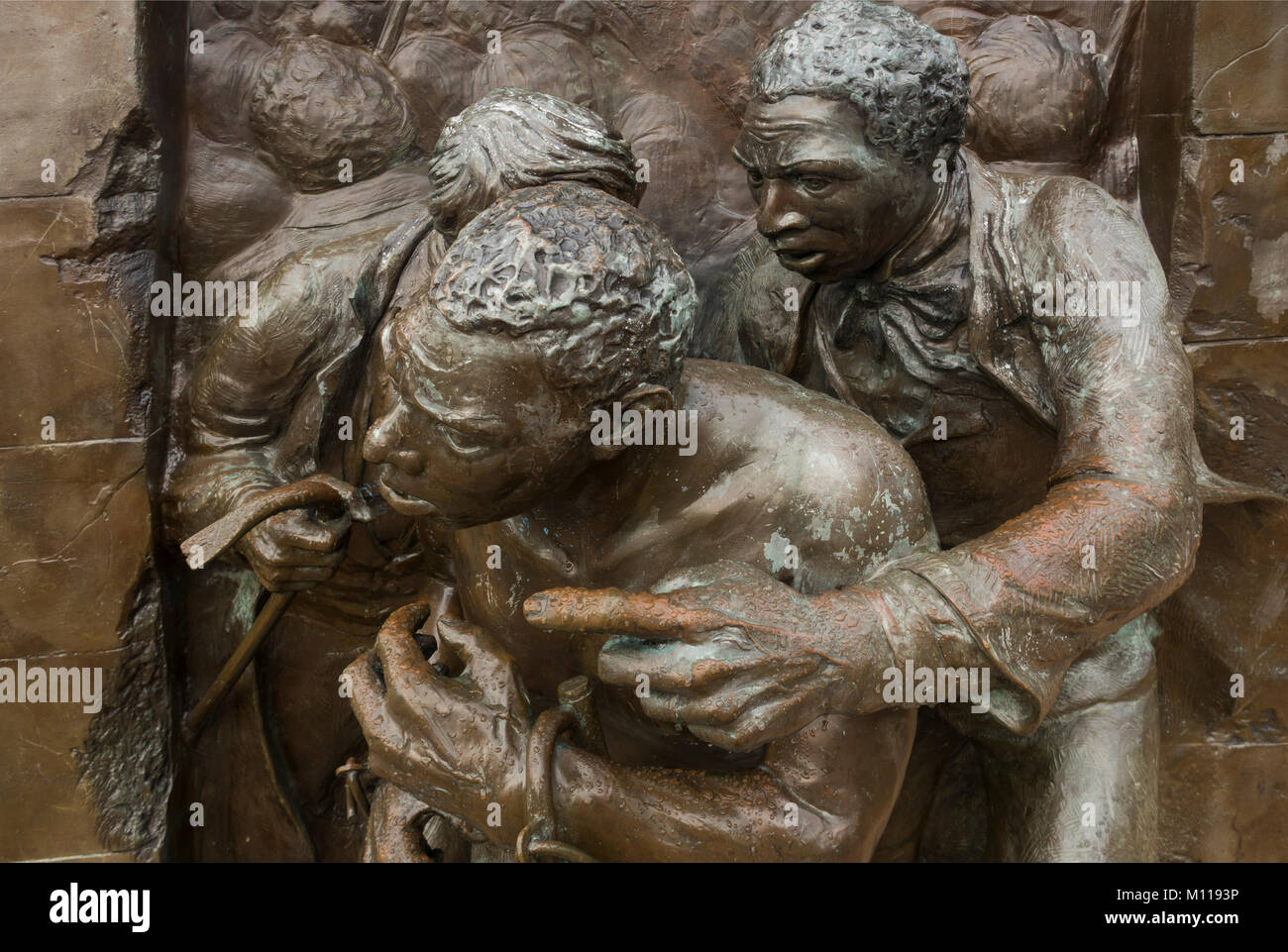Jerry Rescue statue Syracuse New York Stock Photo - Alamy