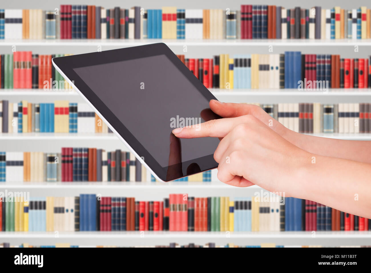 Digital library background hi-res stock photography and images - Alamy