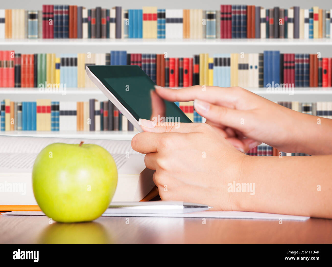Digital textbook hi-res stock photography and images - Alamy