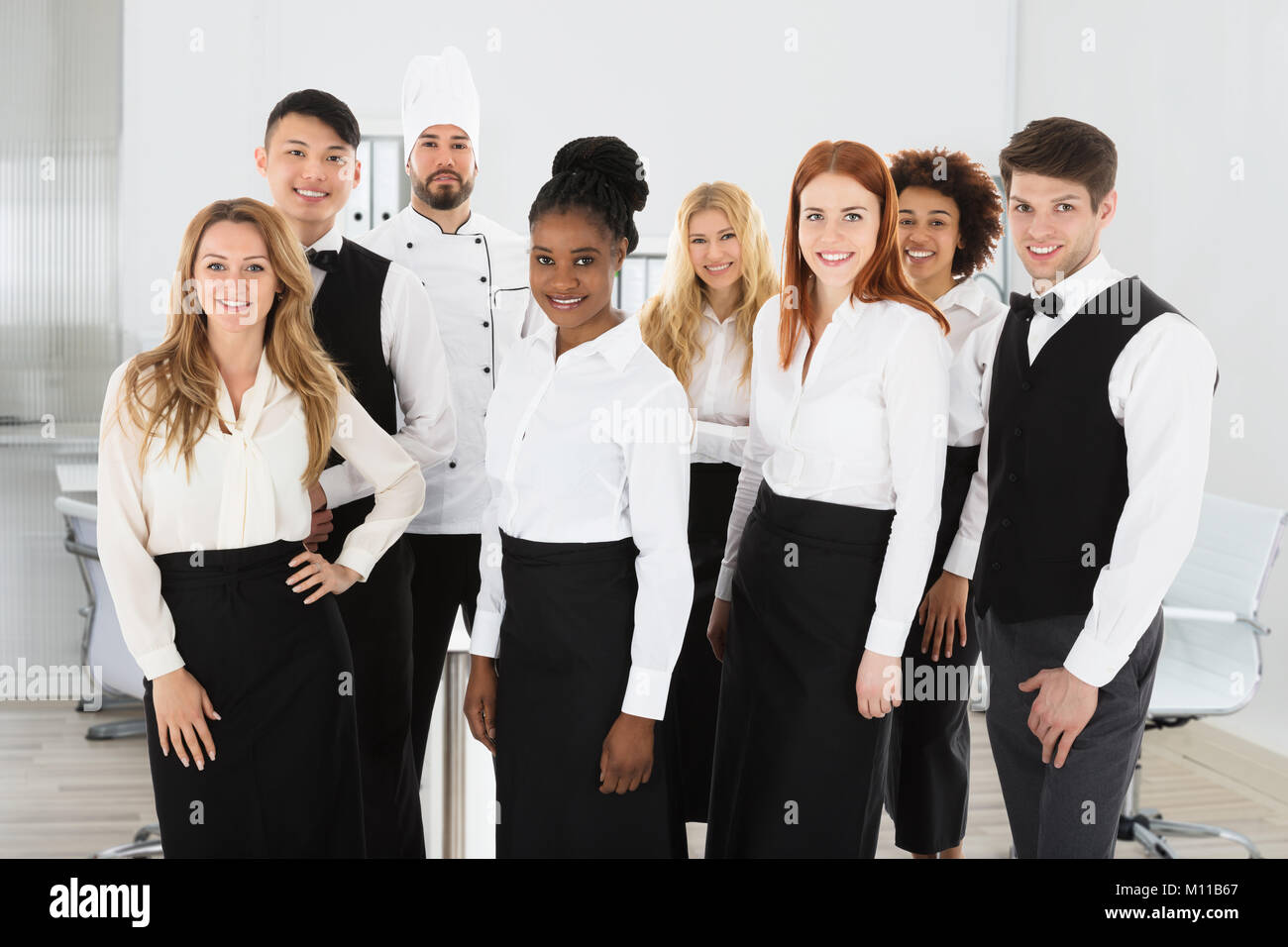 Hotel restaurant staff hi-res stock photography and images - Alamy