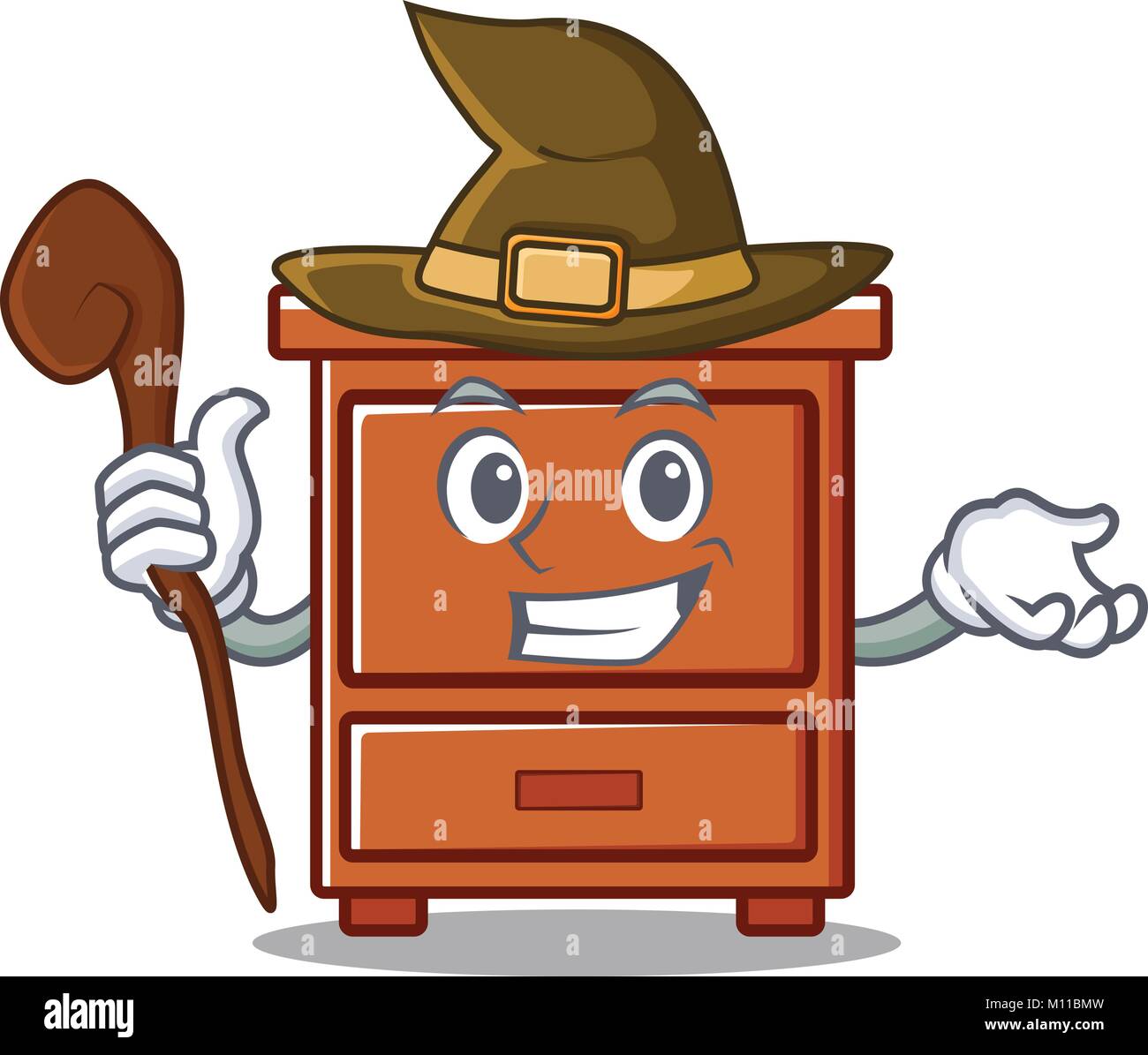 Witch and wardrobe Stock Vector Images - Alamy