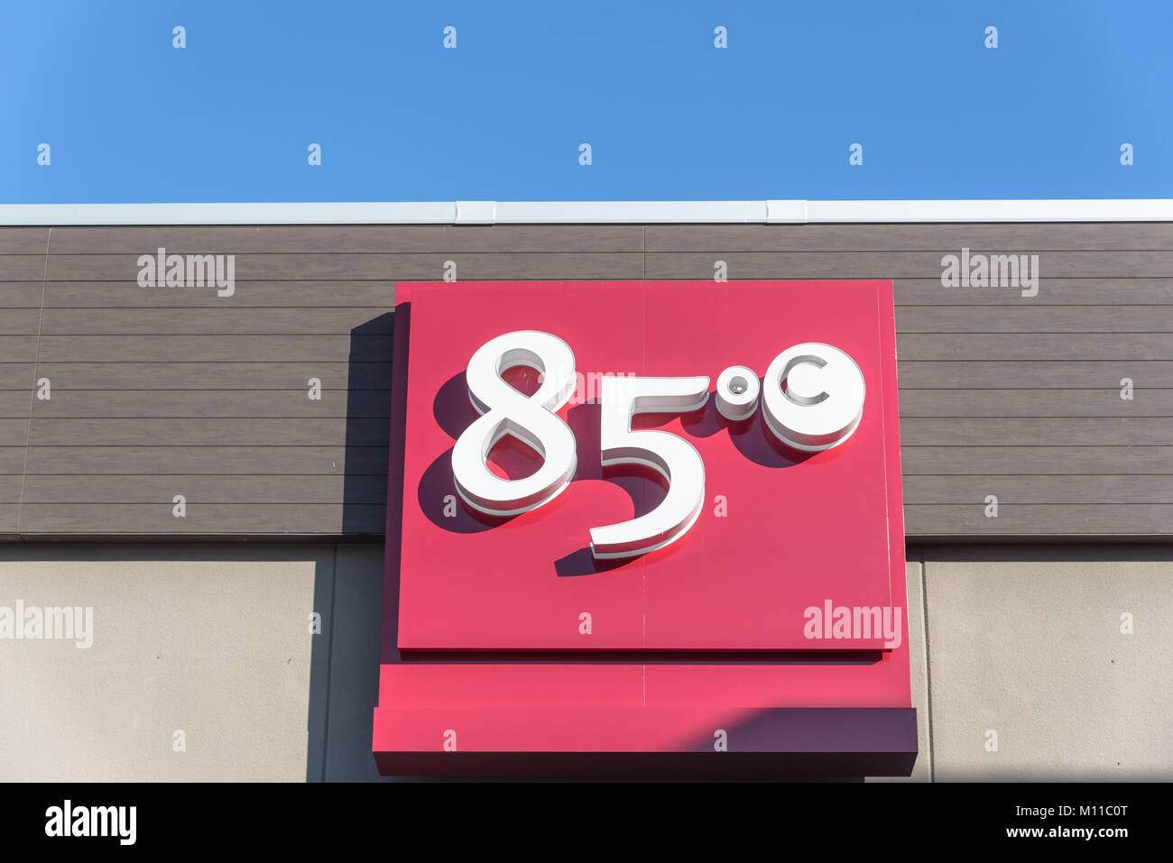 85 C Bakery Cafe founded in 2003 by Wu Cheng-Hsueh Stock Photo - Alamy