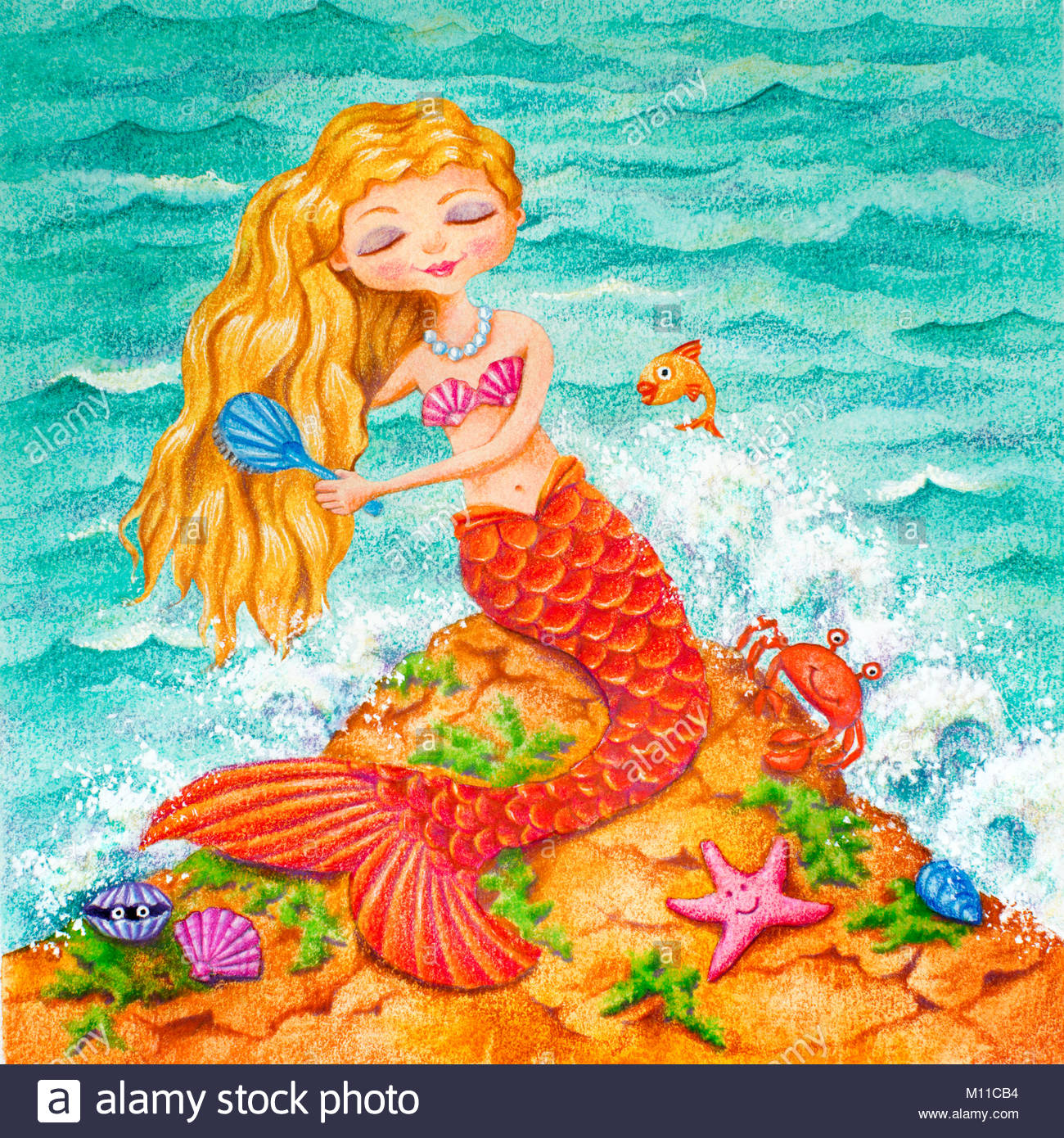 Mermaid And Children Stock Photos & Mermaid And Children Stock Images ...