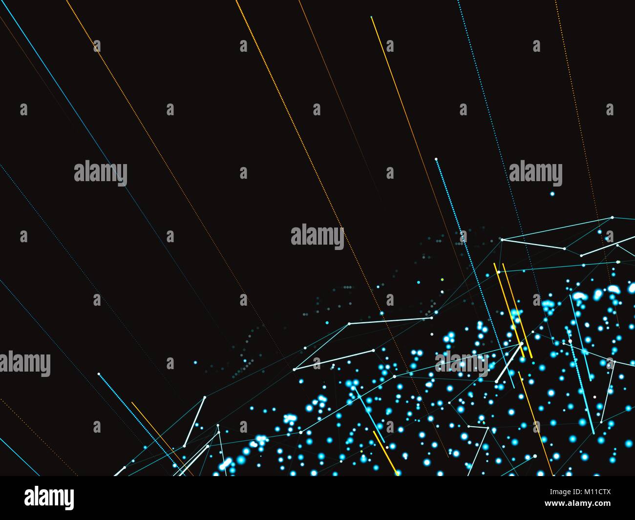 Digital representation of world. 3d illustration Stock Photo - Alamy