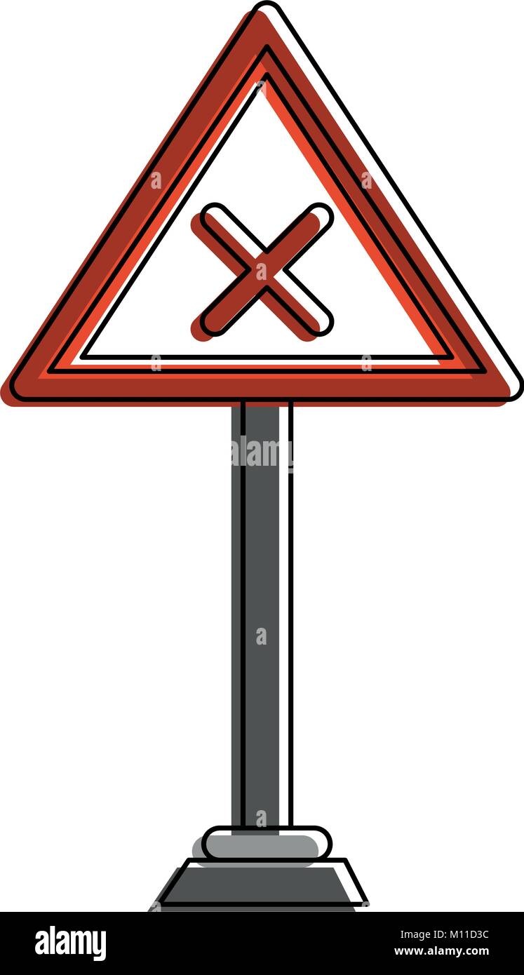Roadsign symbol isolated Stock Vector Image & Art - Alamy