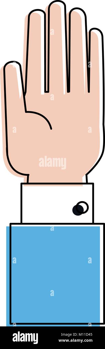 Hand open symbol Stock Vector Image & Art - Alamy