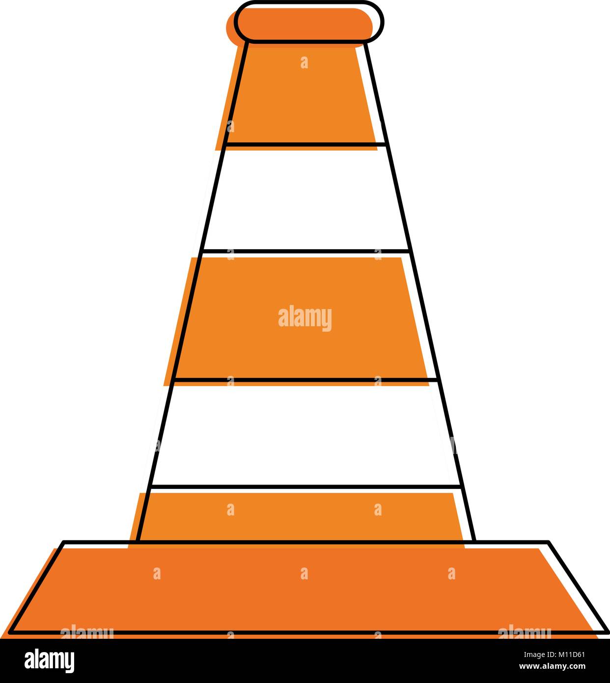Traffic cone symbol Stock Vector Image & Art - Alamy