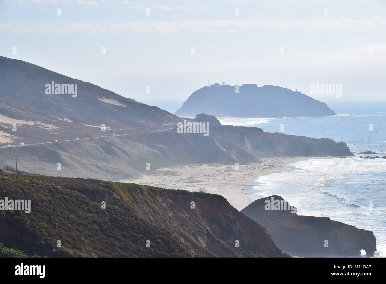 Point Sur State Historic Park and Light Station Stock Photo - Alamy