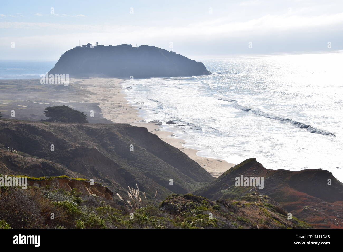Point Sur State Historic Park and Light Station Stock Photo - Alamy