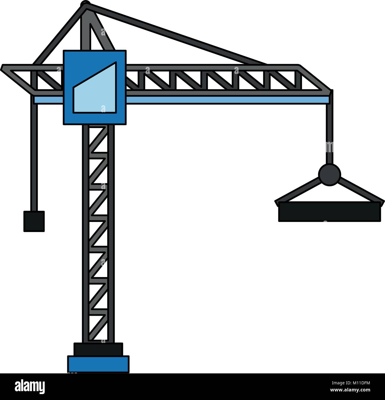 Construction crane symbol Stock Vector Image & Art - Alamy
