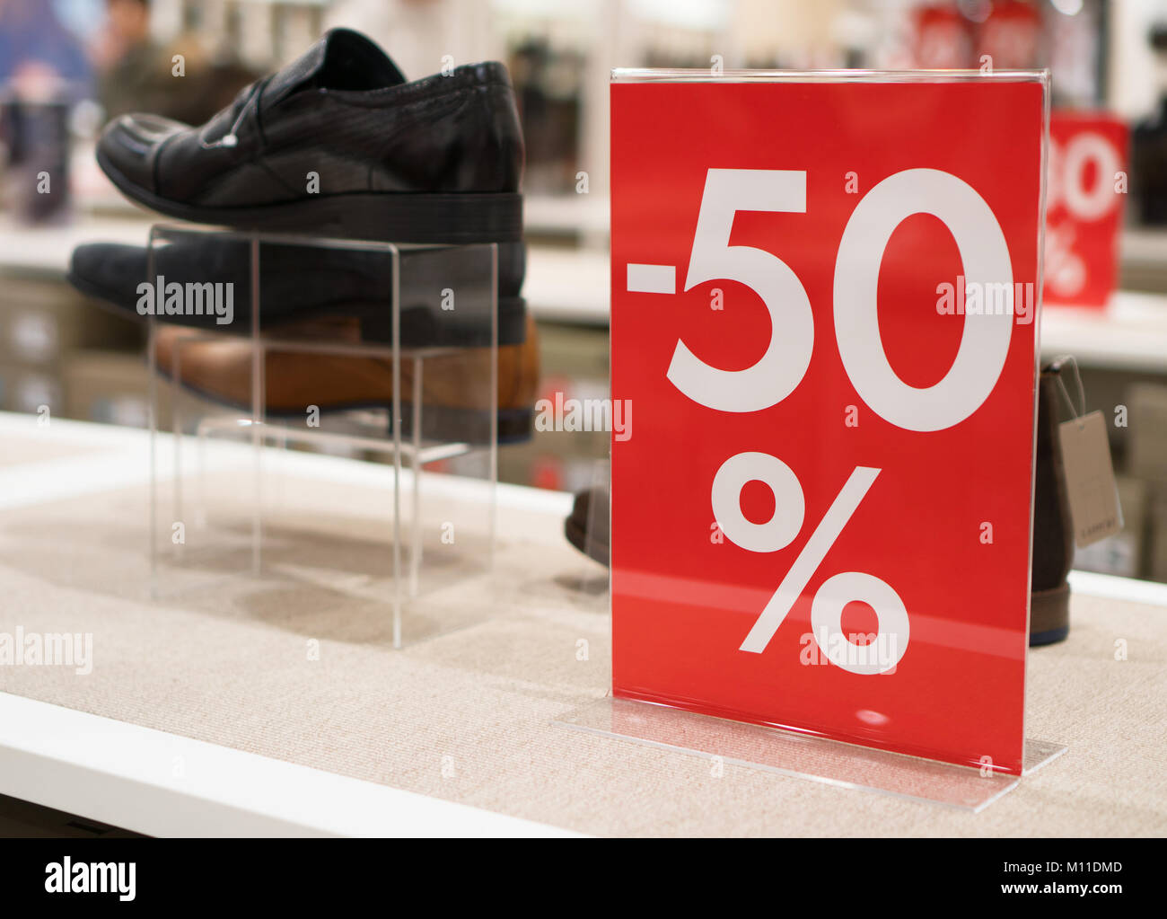 50 percent discount hi-res stock photography and images - Alamy