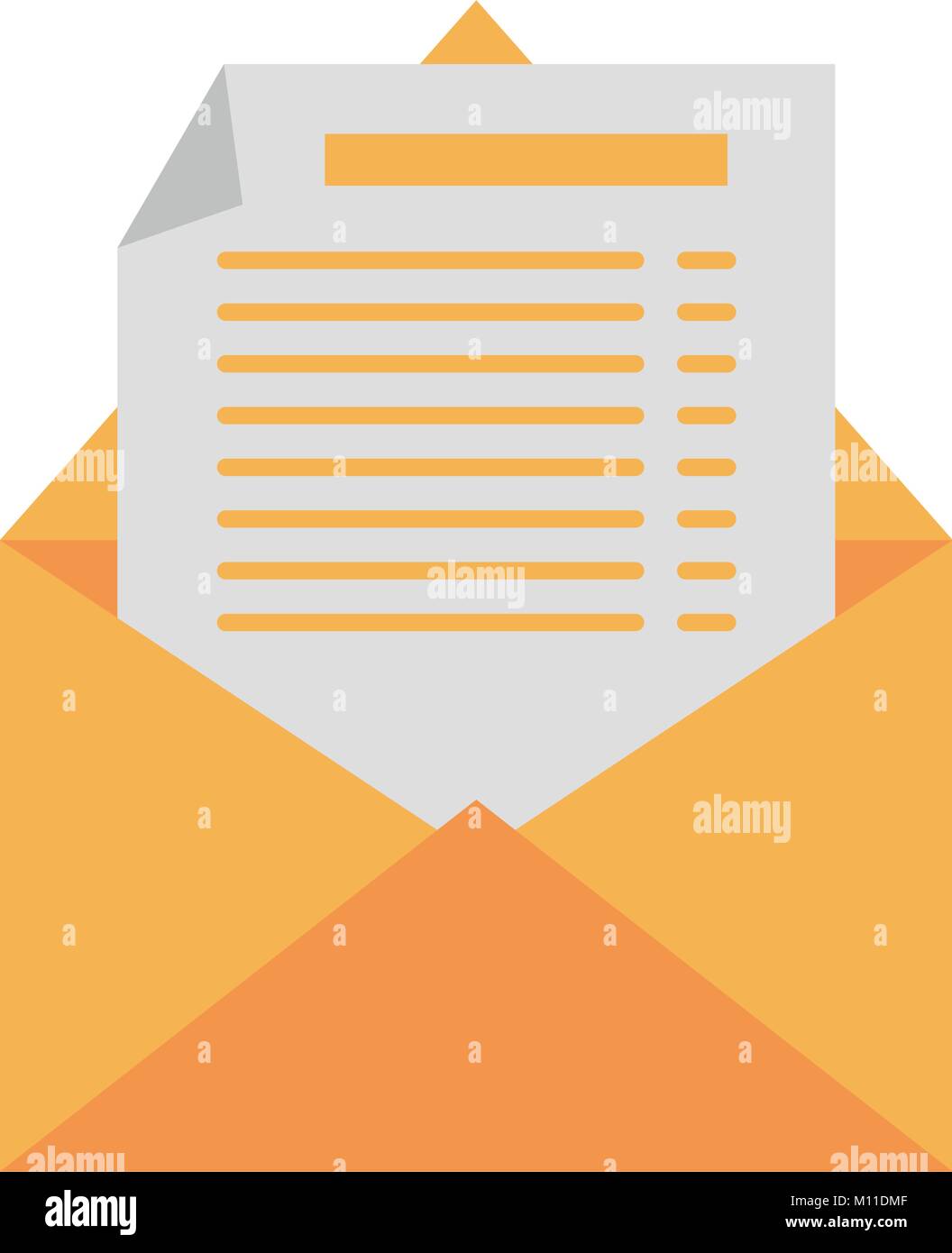 mail open symbol Stock Vector Image & Art - Alamy