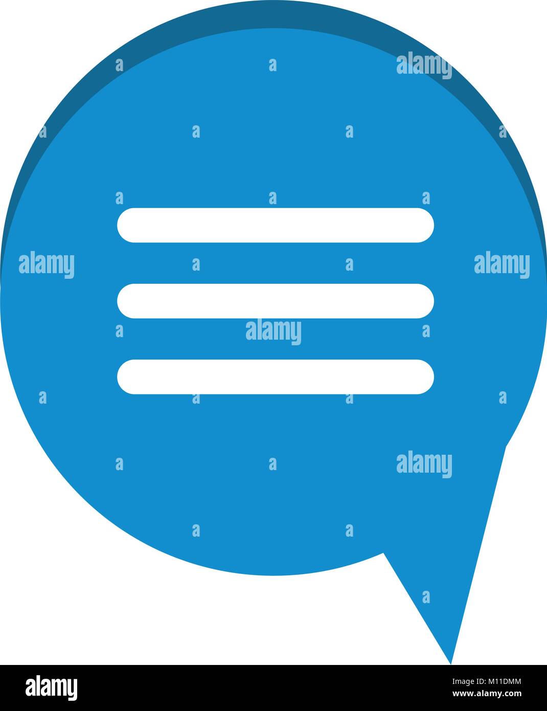 Chat bubble symbol Stock Vector Image & Art - Alamy