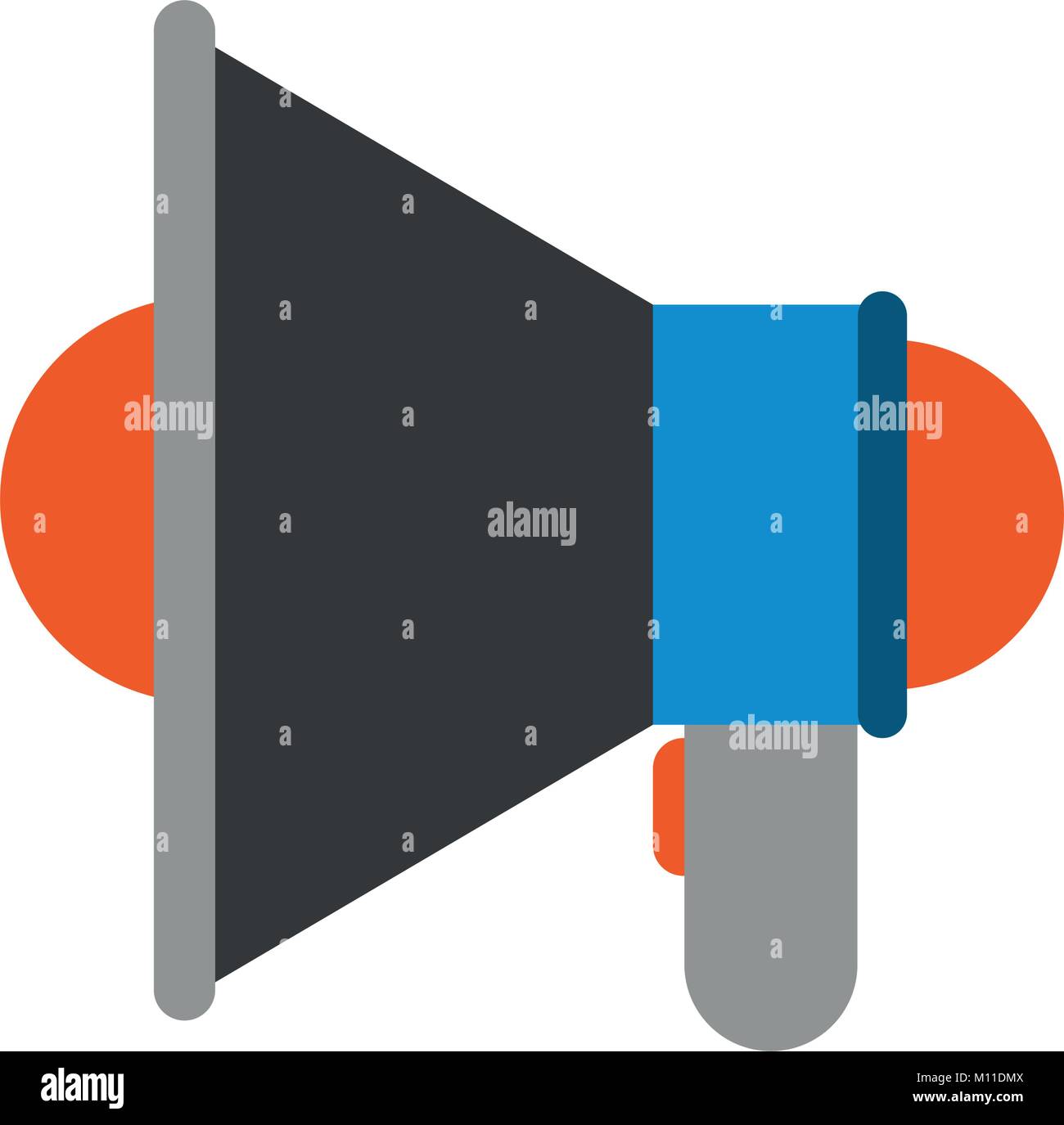 Bullhorn advertising symbol Stock Vector Image & Art - Alamy