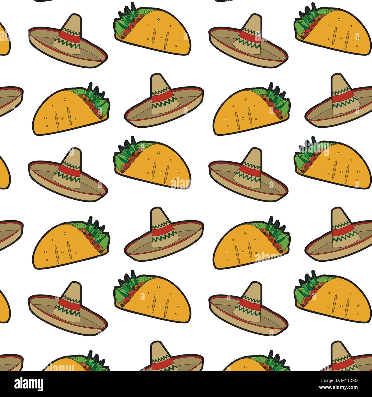 Burrito and hat design Stock Vector Image & Art - Alamy