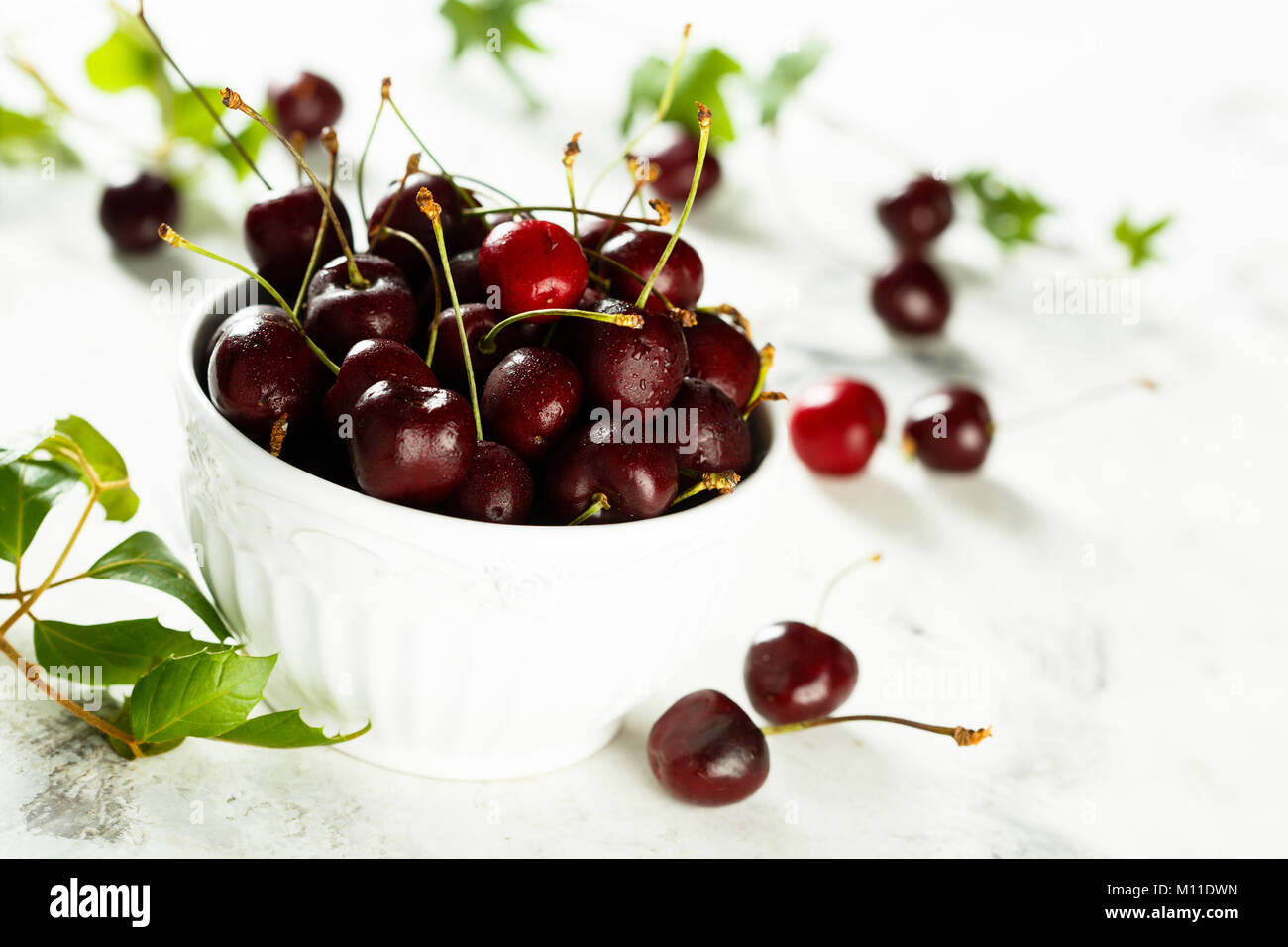 Chilled cherries hi-res stock photography and images - Alamy
