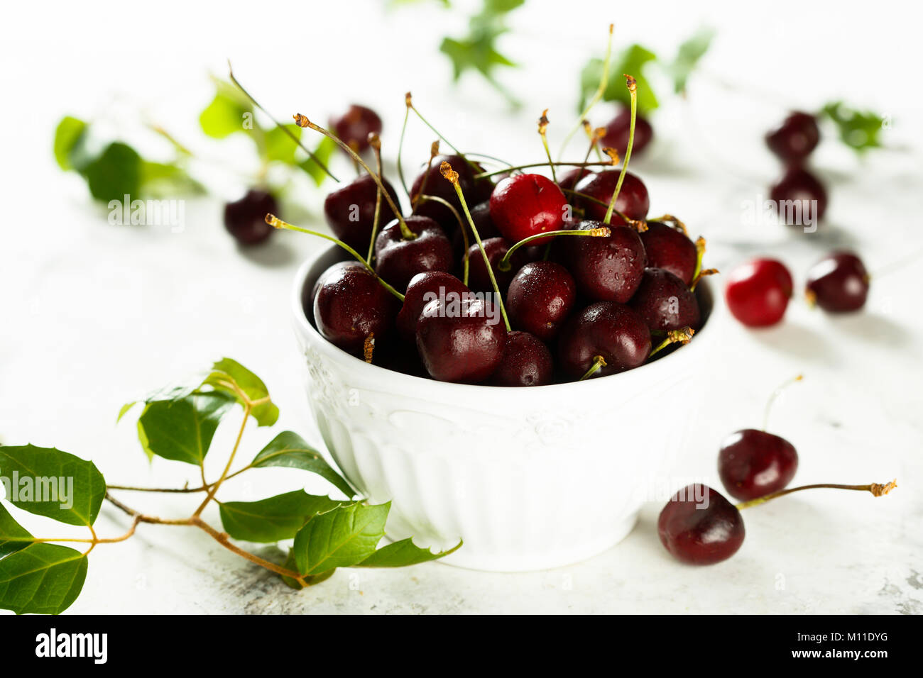 Chilled cherries hi-res stock photography and images - Alamy