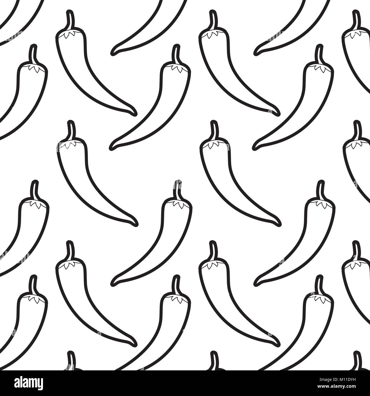 Isolated pepper design Stock Vector Image & Art - Alamy