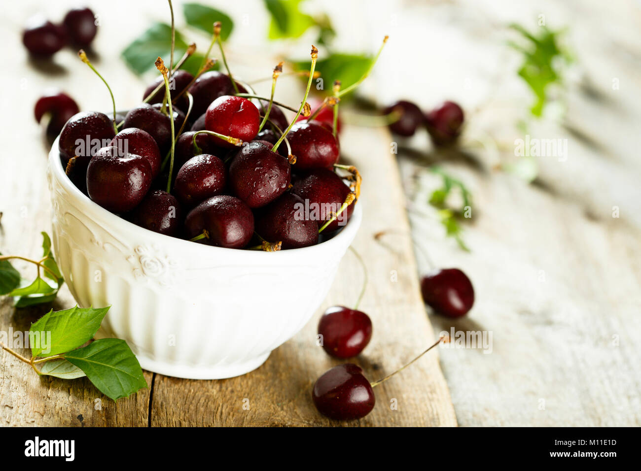 Chilled cherries hi-res stock photography and images - Alamy