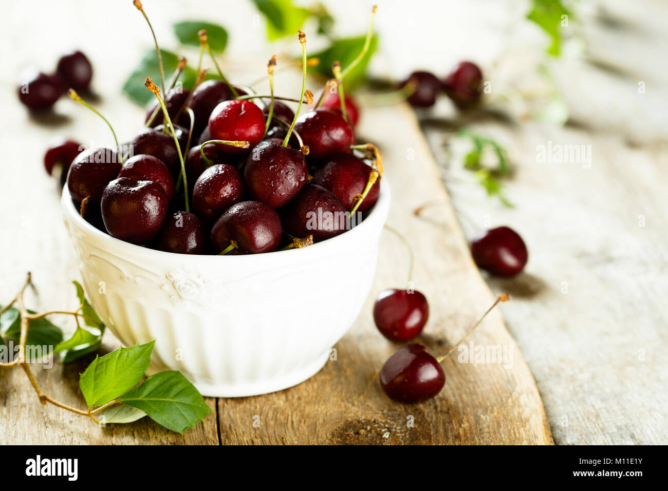 Chilled cherries hi-res stock photography and images - Alamy
