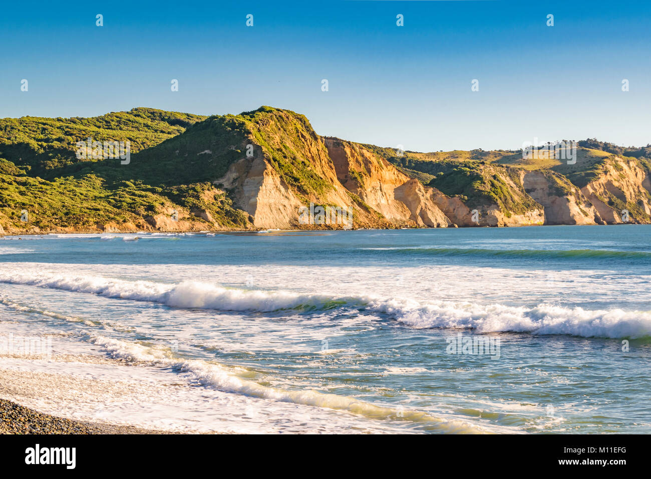 Coastal landscape scene at Chiloe Island, Chile Stock Photo - Alamy