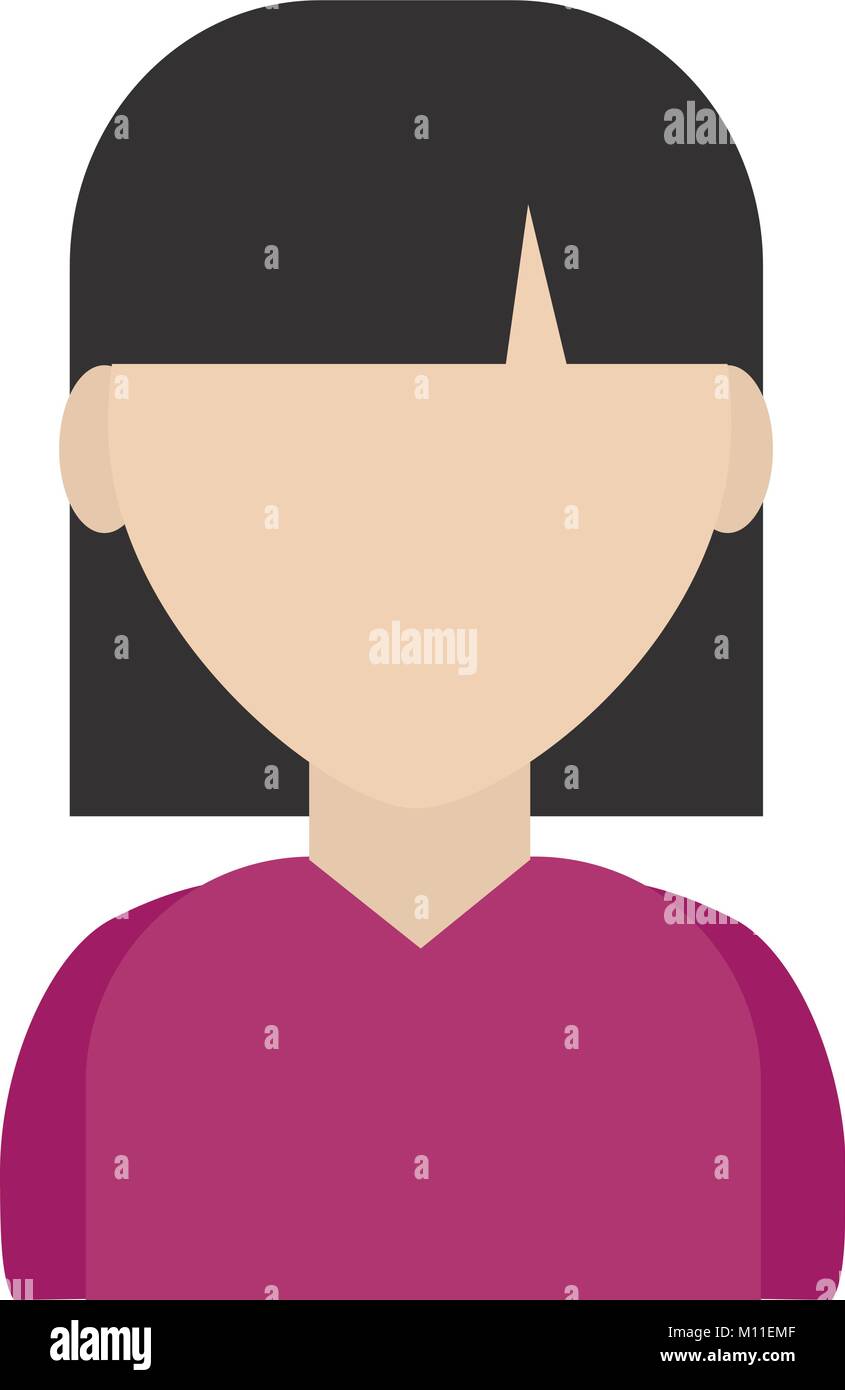 Girl avatar design Stock Vector Image & Art - Alamy